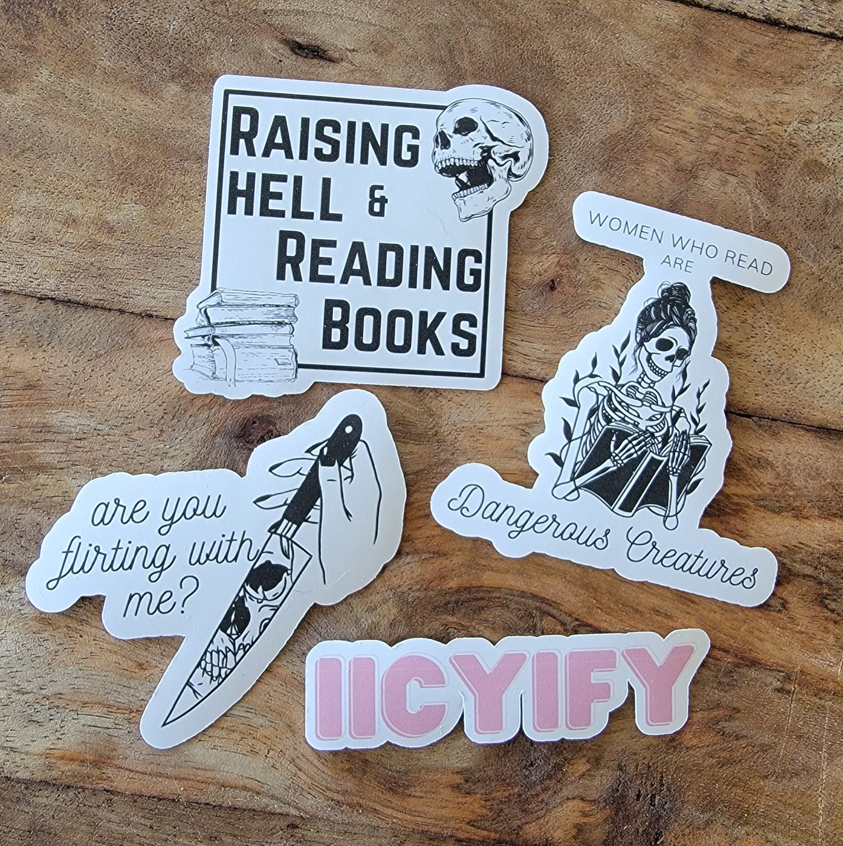 Dark Romance Sticker Pack – Deadly Little Creature Shop